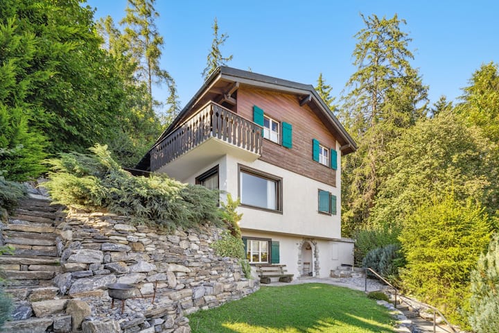 Ravissant Chalet Bonzor à Montana - Sion