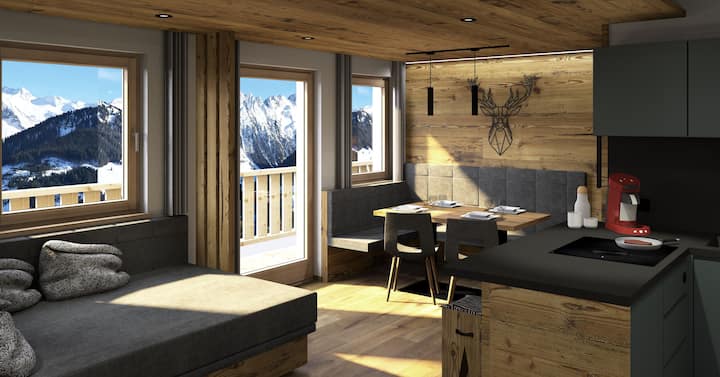 Apartment Sonnenuhr - Alpine Elegance - Sexten