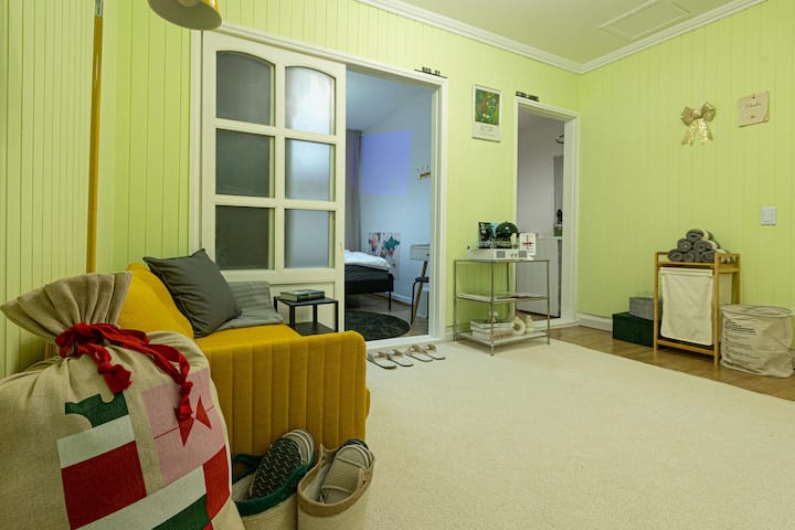 10 Min Walk Beach&subway | Blue Line | Styler +W/d - Busan