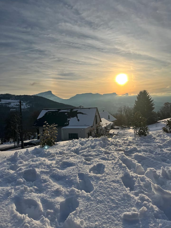 L’orée Du Peney – Maison Modulable De 6 à 14 Pers. - Chambéry