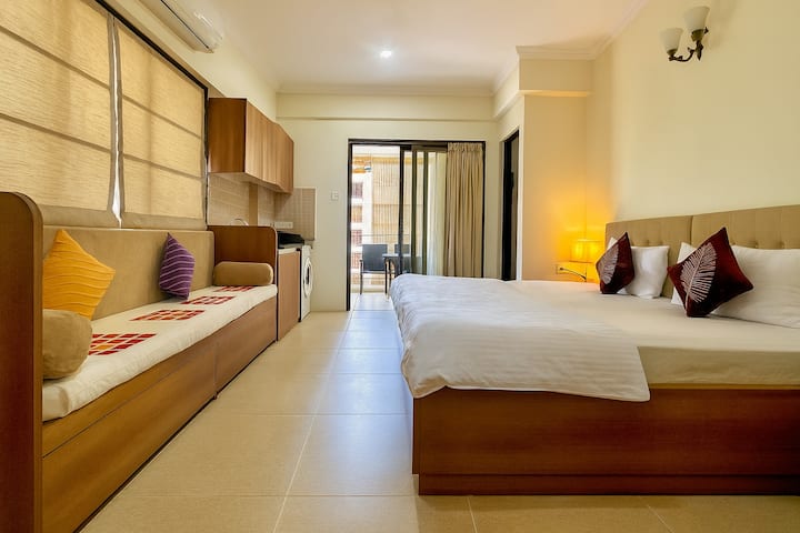 Luxe Studio Apartment In A Super Premium Complex - Goa