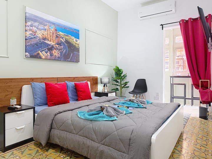 Modern Studio Apartment Next To Valletta! - 馬爾他