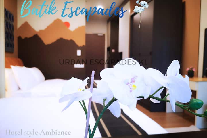 Urban Batik: 1.3km To Klcc - 2 To 4 Pax - Kuala Lumpur