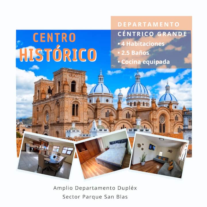 Centro Histórico Dpto. Duplex Sector San Blas. - Cuenca