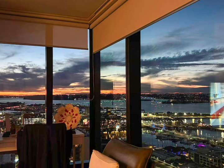 Harbour Views W Pool, Gym, Sauna Near Sky Tower - Auckland