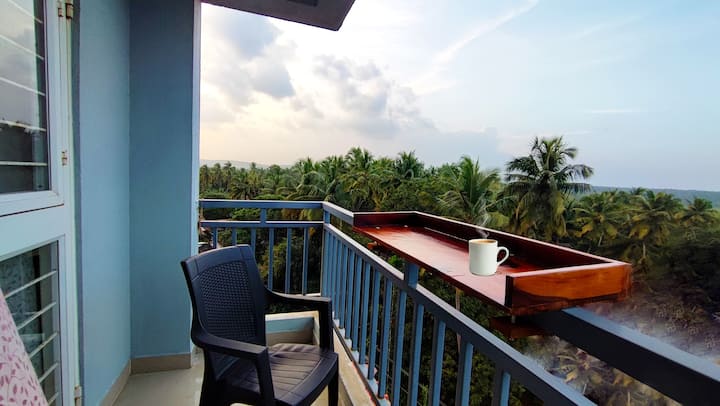 5min Frm Beach, Luxury Tropical Retreat Apartment - Vengurla