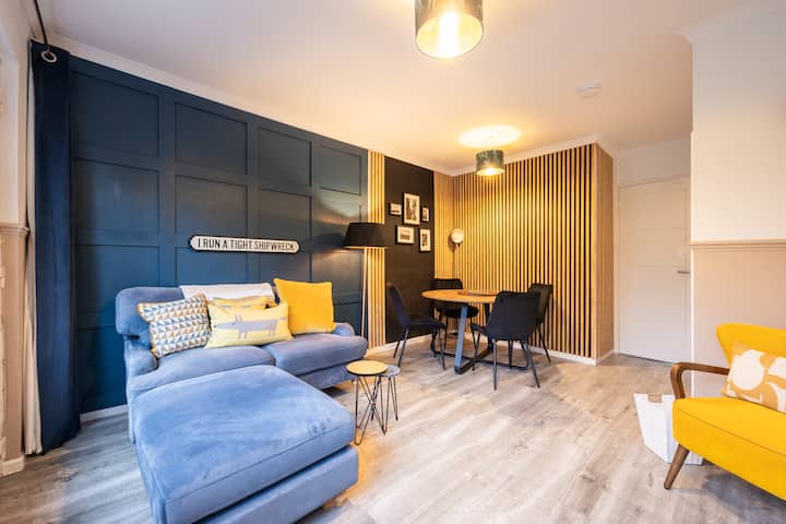 Bright 1br W/ Garden Near Braid Hills Golf Course - Edinburgh