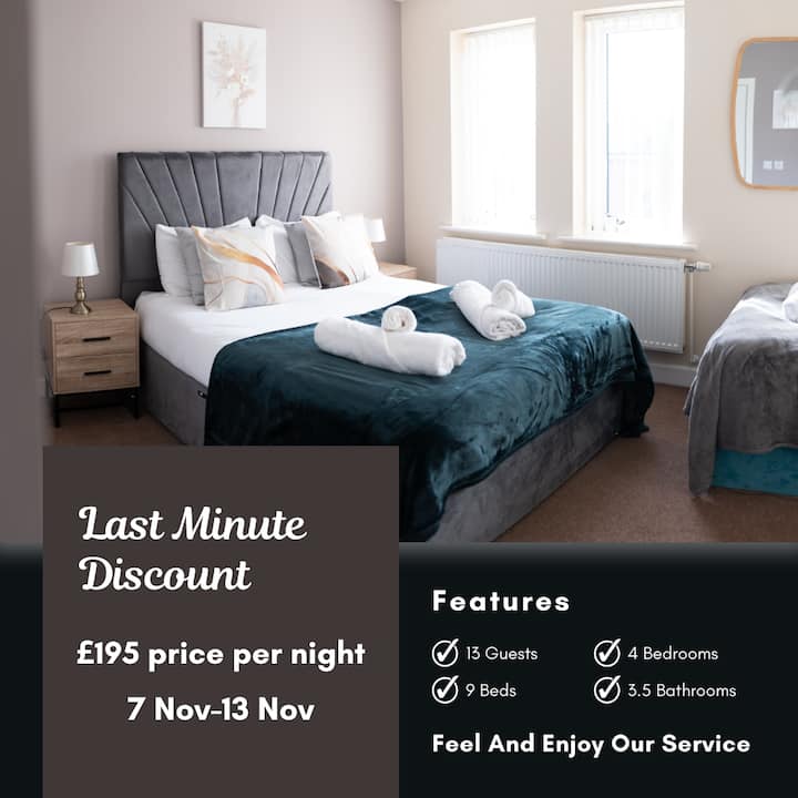 Le3 Family Home • Quiet Area • Free Parking - Leicester