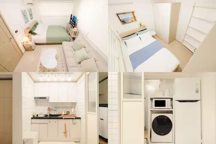 [Cream] [All Remodeling/무료주차]문정역 5분 투룸 하우스 - 수진2동