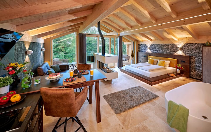 ÜBermalztal Chalet Ferienwohnung - Trostberg