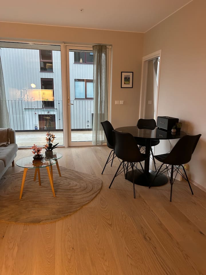 Helt Ny Leilighet Med Kort Vei Til Både By Og Skog - 特隆赫姆