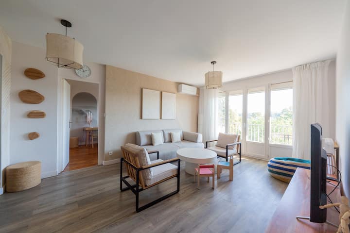 T3 Prestige Au Calme•vue Panoramique Saône&parking - Rillieux-la-Pape