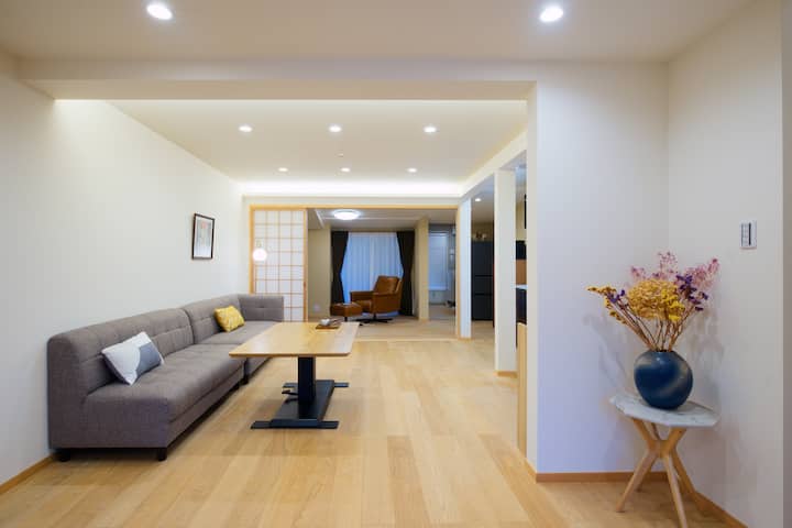 Modern Kyoto Stay｜80㎡ ｜5 Guests｜river Walk - Kyoto