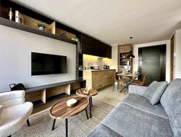 Lujoso 2d2b En ÑUñoa - Santiago