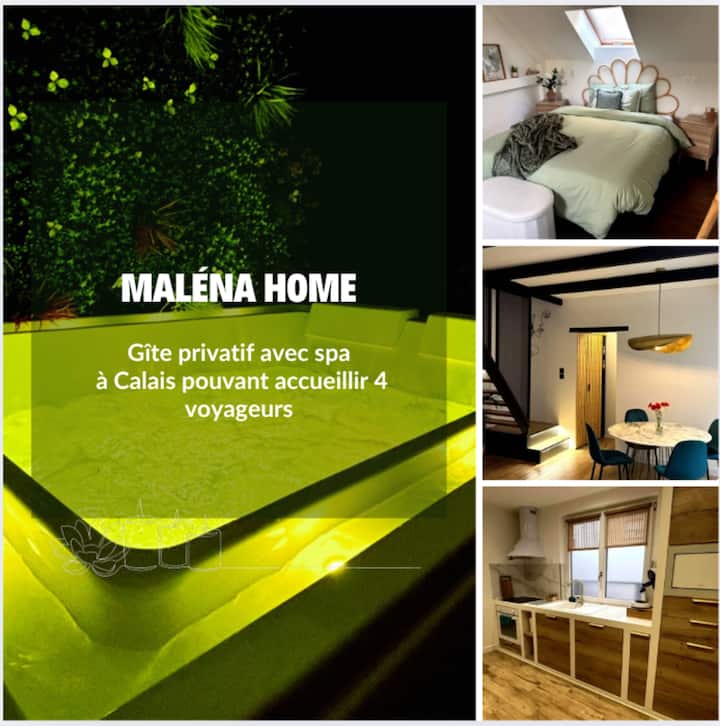 Gîte Privatif Avec Spa
Maléna Home - Calais
