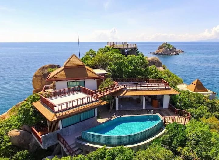 Koh Toh Luxury Villatophills @Saidd (5pax)w/bfast - Ko Tao