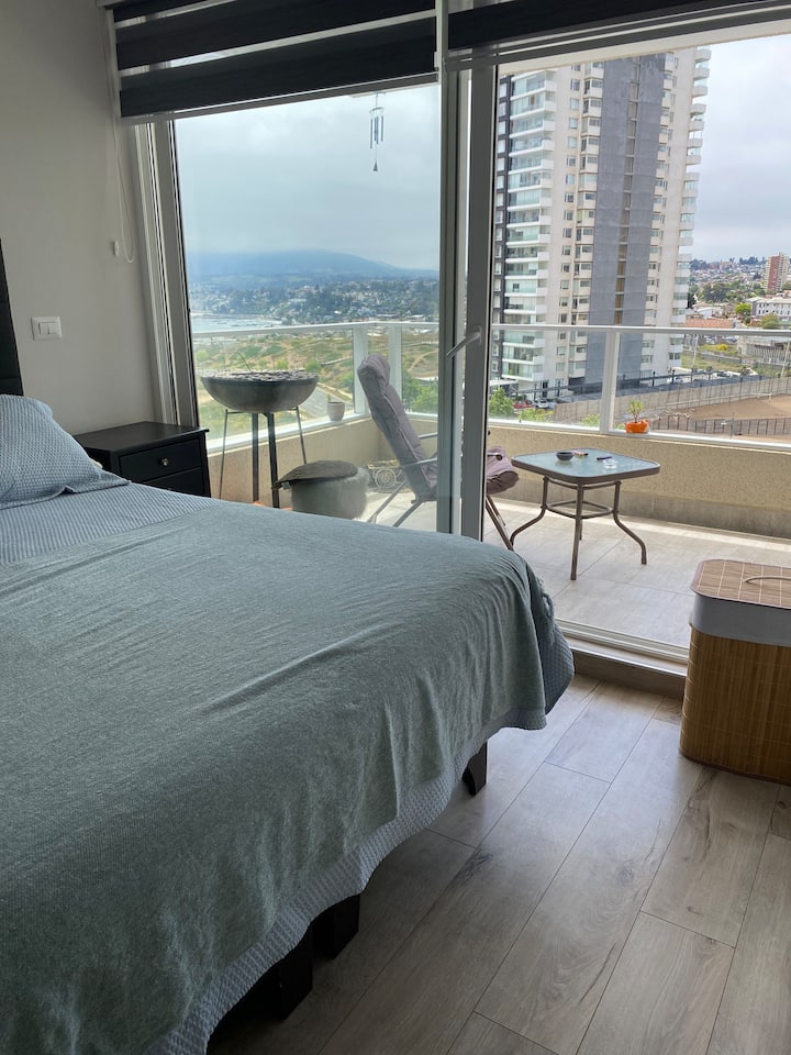 Hermoso Departamento Con Vista Al Mar Con-con - Concón