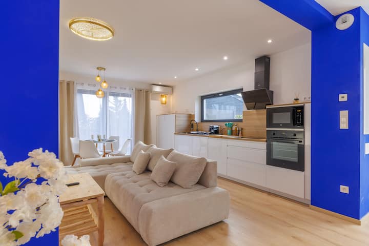 La Roseraie | Spa Privé & Terrasse Sunset |Parking - Strasbourg