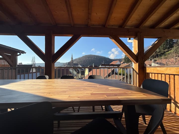Thann Centre, 3 Br, 10 Pers, Terrasse Plein Sud - Alsace