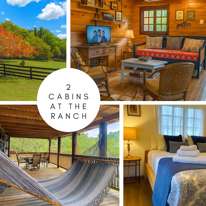 2 Cabins 1 Paradise: 12 Guests Ranch Experience - Puerto Rico