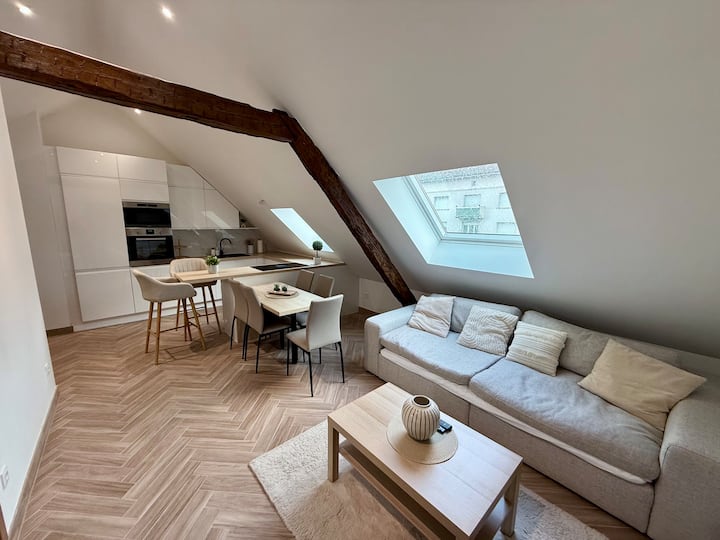 Cocon Moderne Sous Les Combles Parking Proche Tram - Strasburgo