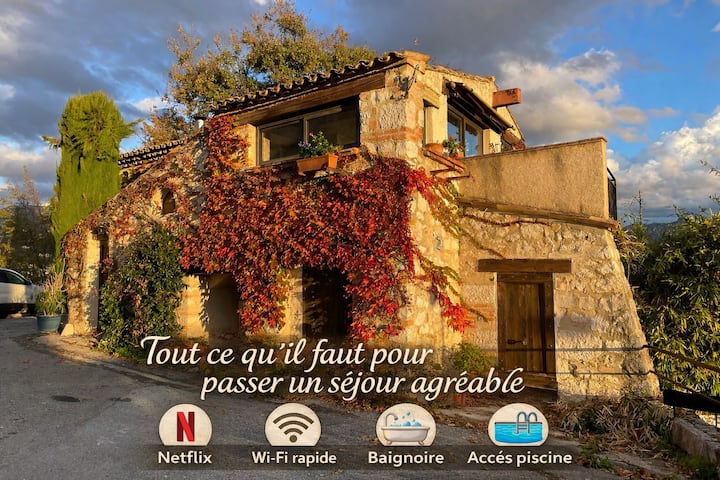 Maison Individuelle Entière à St-paul De Vence - Saint Paul de Vence