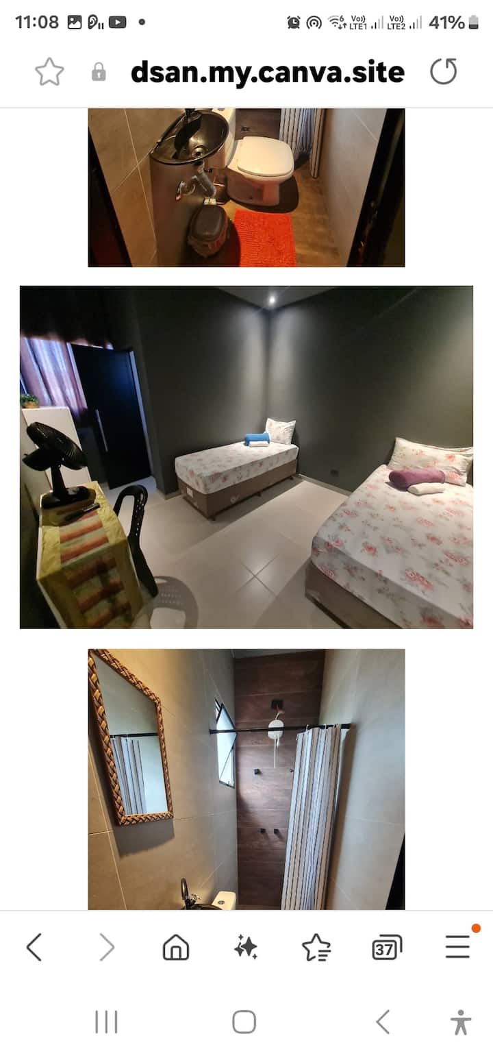 Quarto Duplo Solteiro
Ou Casal - Valinhos