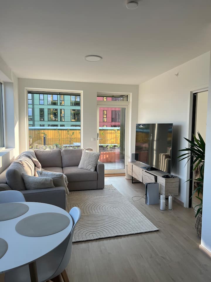 Modern Apartment - Aéroport de Bergen (BGO)