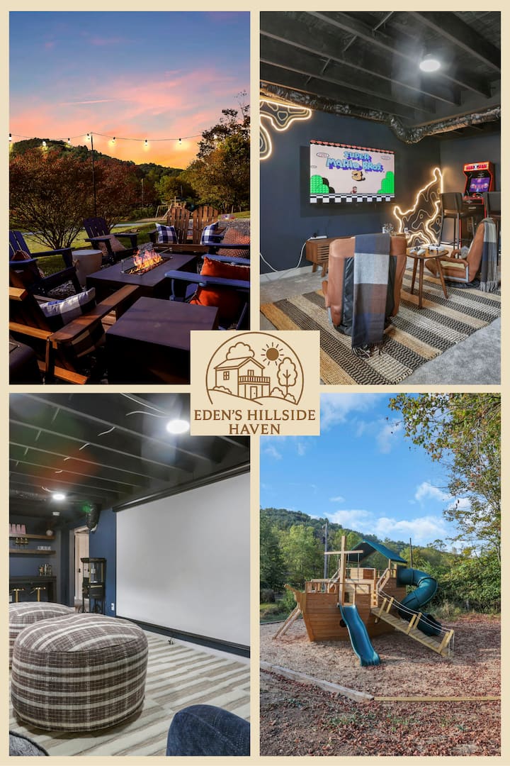 Edens Hillside Haven - Hottub, Cold Plunge, Arcade - Ohio