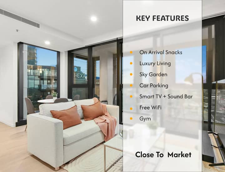 Lux Box Hill Retreat | Gym | Pool | Sky Garden - Box Hill