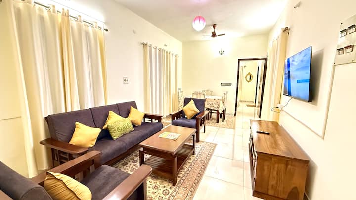 Templeandtowns 2bhk, Gr Flr Near White Town/beach - ポンディシェリー