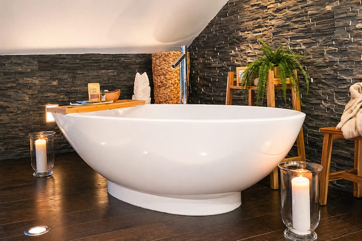 Dachchalet Mit Badewanne & Blick Aufs Mittaghorn - Saas-Fee