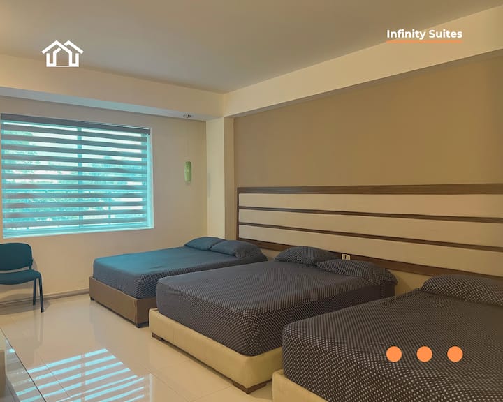 Hotel Infinitysuites Triple Queen Room - Cancún