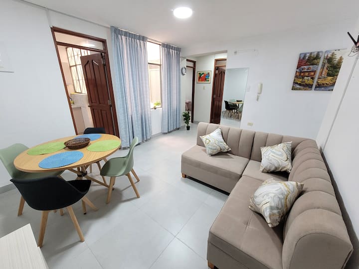 Escape Con Confort, En El Corazón De La Ciudad. - Huaraz