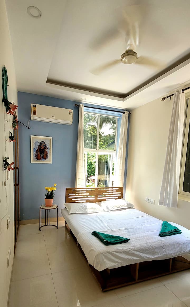 1bhk W Pool & Parking/north Goa/nr Thalassa/4guest - Goa