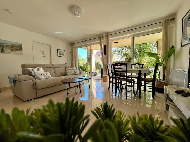 "Les Bluniers" Appartement En Rdj Avec 1 Chambre - Fouesnant