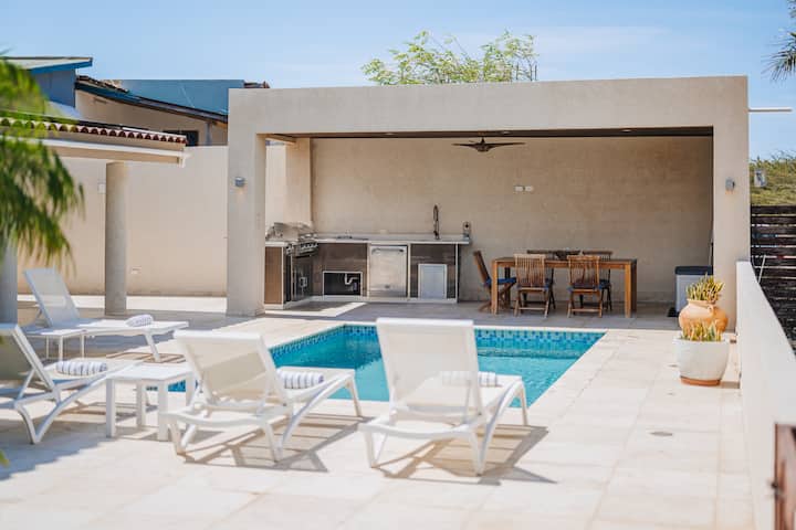 Lux Large 3 Bed Pool Villa | Sol Y Luna By Bocobay - Aruba