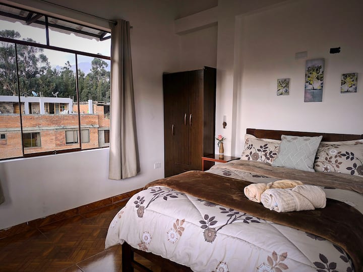 Hab. Rústica C/ Vista A Nevados Y Cocina- Céntrico - Huaraz