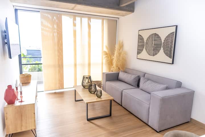 Stylish Apartment With 2br + Private Bathrooms - Envigado