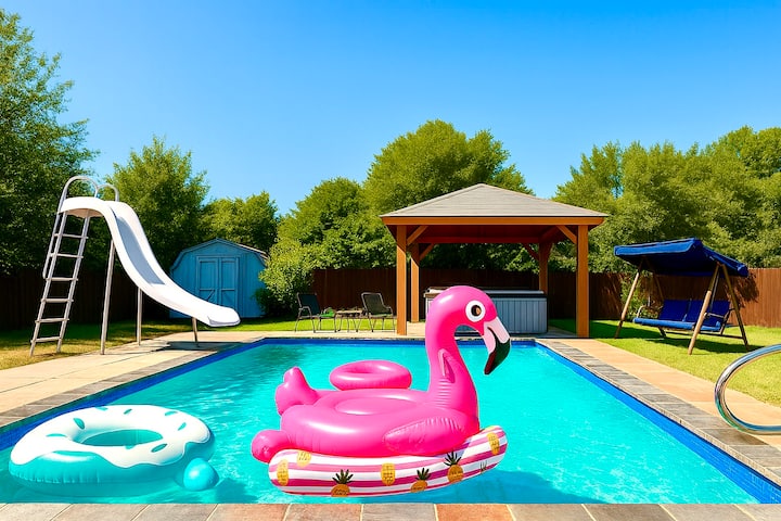 Family Treat With Hot Tub And Pool - Oklahoma City