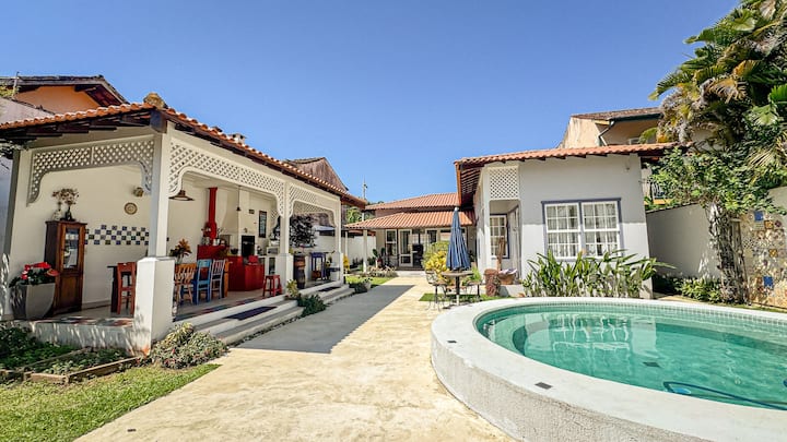 Casa Brazil! 4 Suítes, 600m Do Centro Histórico - Paraty