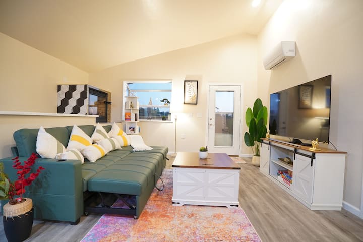 Modern & Cozy 2br 2 King Kitchen|airport Lightrail - Des Moines