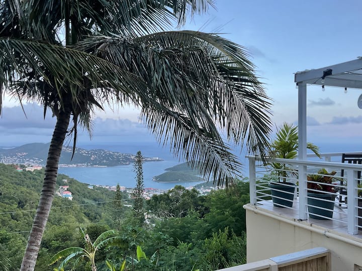 Bay View St Thomas Hideaway | Solar, A/c & Patio - U.S. Virgin Islands