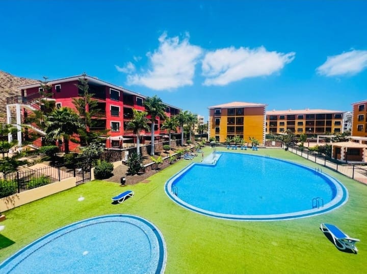 Palm-mar Mocan Paradise, Pools, Ac - Los Cristianos