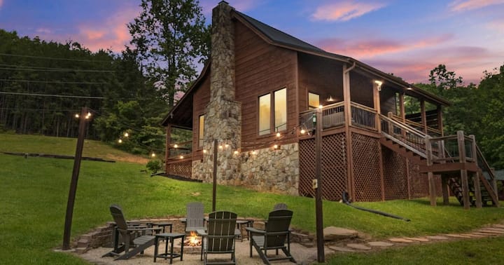 New! Peaceful 2br W/hot Tub*firepit*privacy*quiet! - Townsend, TN