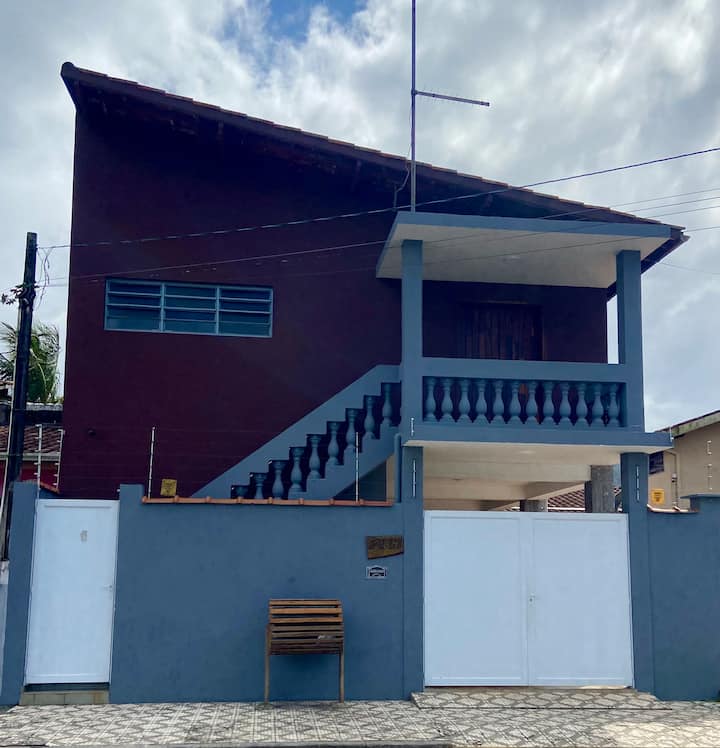 Casa Confortável Ubatuba, 3 Quartos Até 7 Pessoas. - Ubatuba