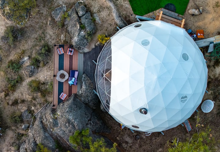 Private Idaho Glamping Experience : The Domestead - Garden Valley, ID