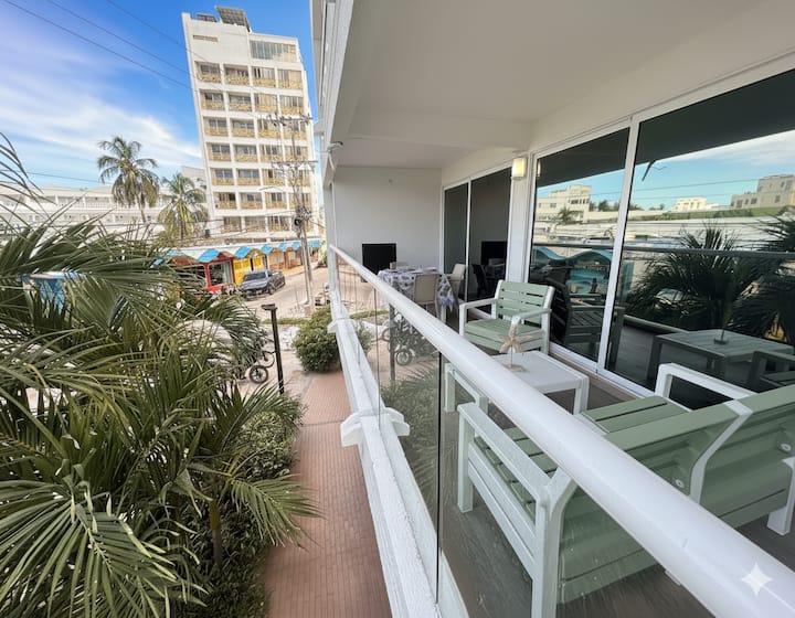 Apto Acogedor Con Piscina A 1 Cuadra De Playas - San Andrés