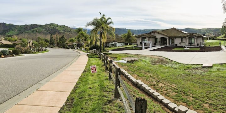 Villa |Monserate Winery | Pala Mesa Golf |360 View - Bonsall, CA