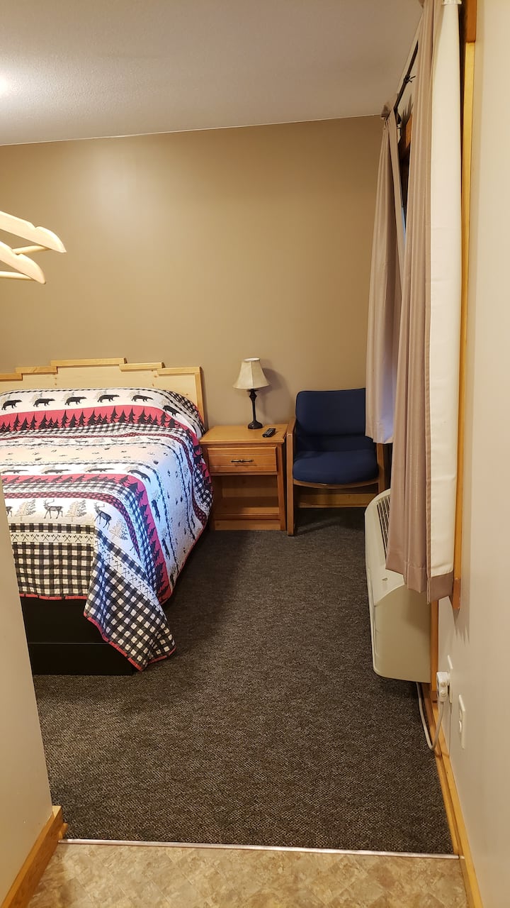 Lower Level Queen Motel Room 16 - Duluth, MN